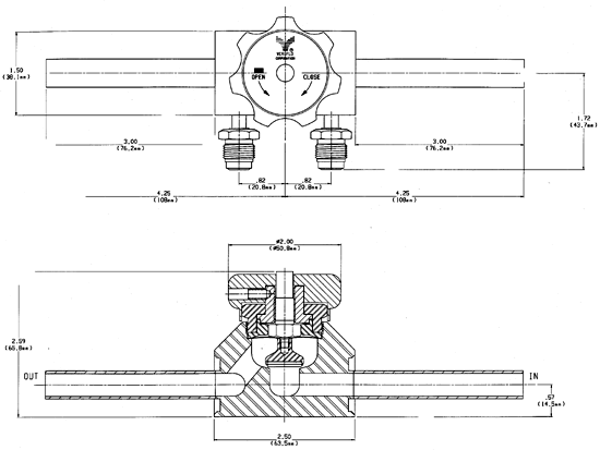 935TS8P2FSM Parker Veriflo | Diaphragm Valves | Valin