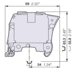 1SNK516010R0000 ABB | Feed-Thru Terminal Block 20-Pk | Valin