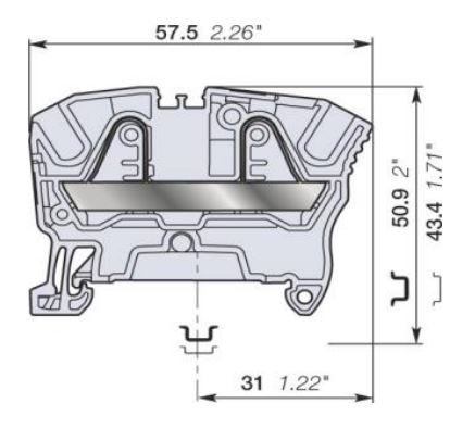 1SNK708010R0000 ABB | PI-Spring Clamp Terminal Block 50-Pk | Valin