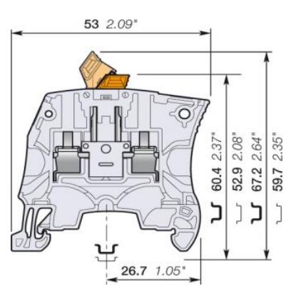 1SNK505310R0000 ABB | ZS4-S Terminal Block Disconnect 50-Pk | Valin