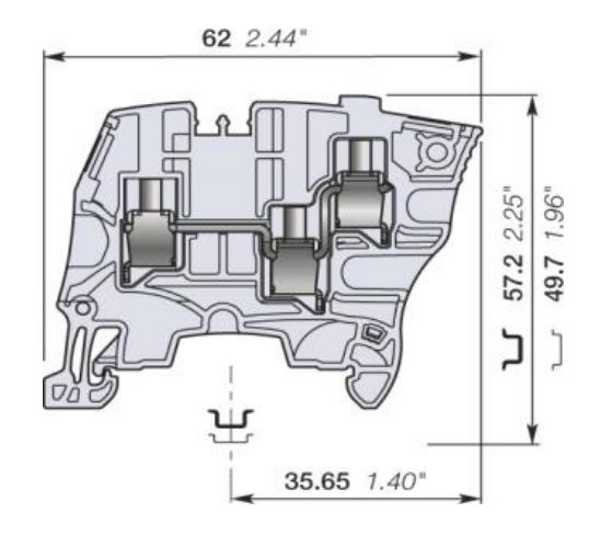 1SNK506011R0000 ABB | Feed-Through Terminal Block 50-Pk | Valin