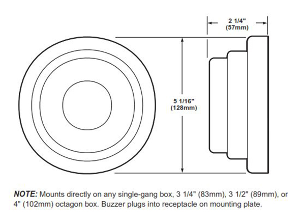 340A-N5 Edwards | Vibrating Buzzer | Valin