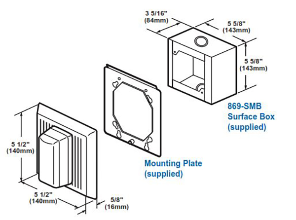867STRA-N5 Edwards | Electronic Xenon Strobe with Horn | Valin