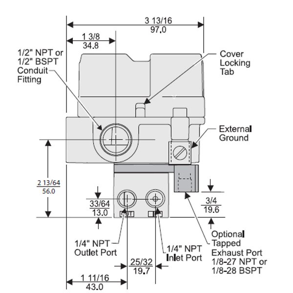 TFXI7850-401 Fairchild | I/P Pressure Transducer | Valin