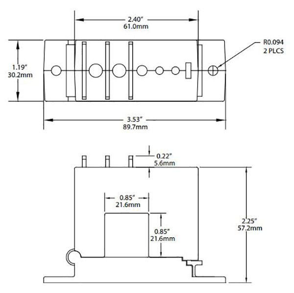 DLTF-420-24L-BP-SP NK Technologies | DC Current Transducer | Valin
