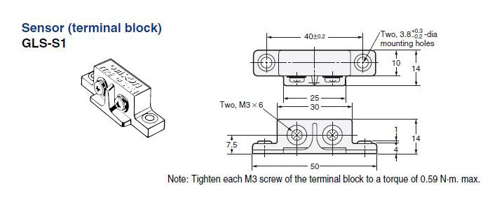 The Magnetic Contact Sensor Drawing