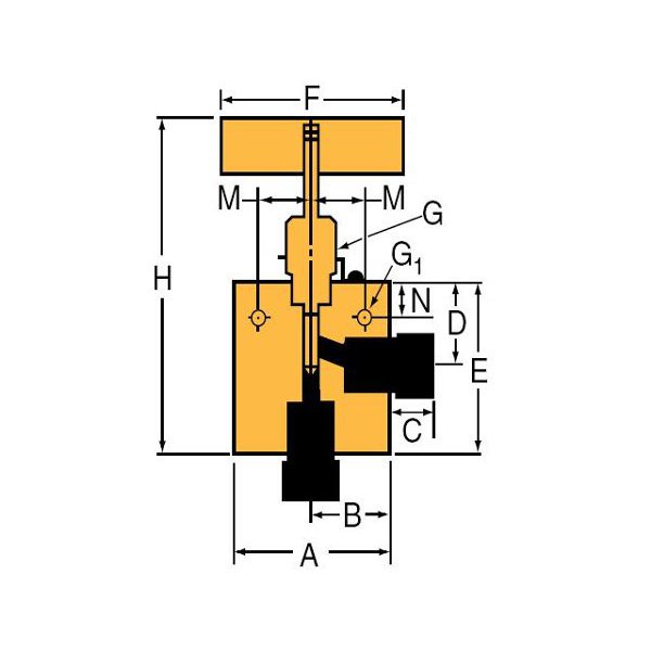 10V2082 Parker Autoclave | Needle Valve | Valin