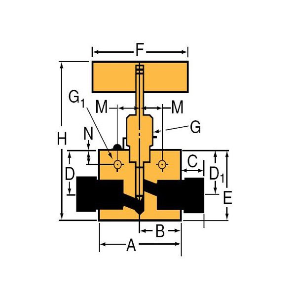 10V2071 Parker Autoclave | Needle Valve | Valin