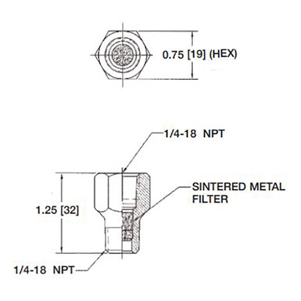 872-2 Trerice | Pressure Snubber | Valin