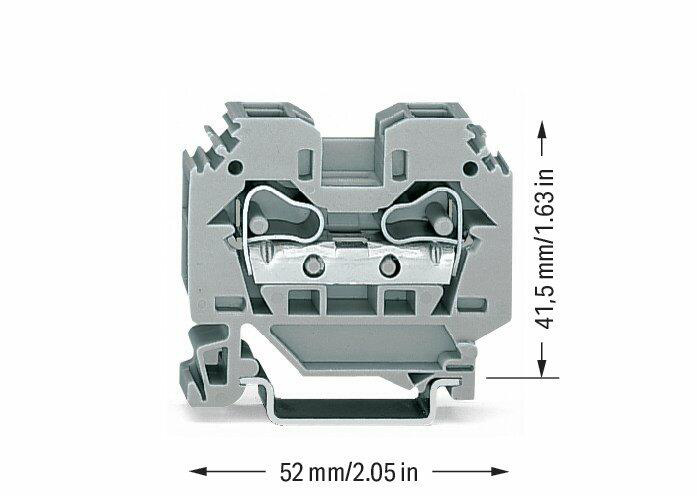 284-101 WAGO | 2-Conductor Through Terminal Block | Valin