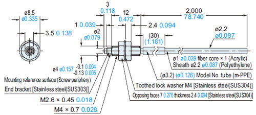 FT-42 Panasonic | SUNX Thru-Beam Fiber Sensor | Valin