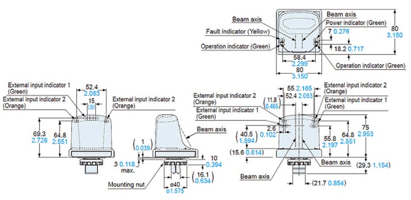 SW-101 Panasonic | Optical Touch Switch | Valin