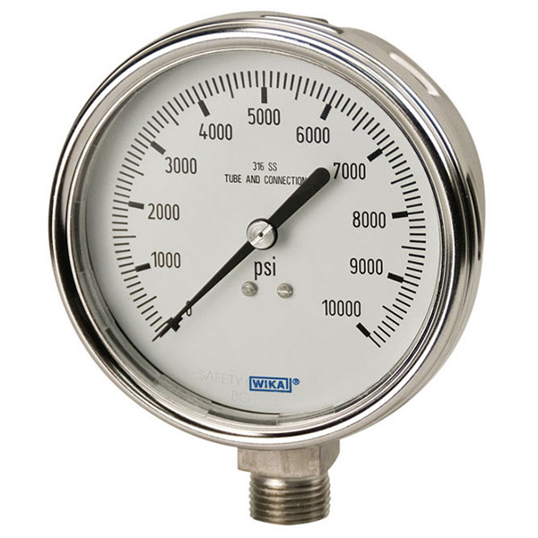 9832292 WIKA | Mechanical Pressure Gauge | Valin